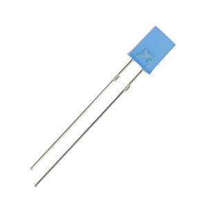 BLUE 5X2mm Rectangle FLAT LED Diffused Lens ET7134 – EMERGING TECHNOLOGIES