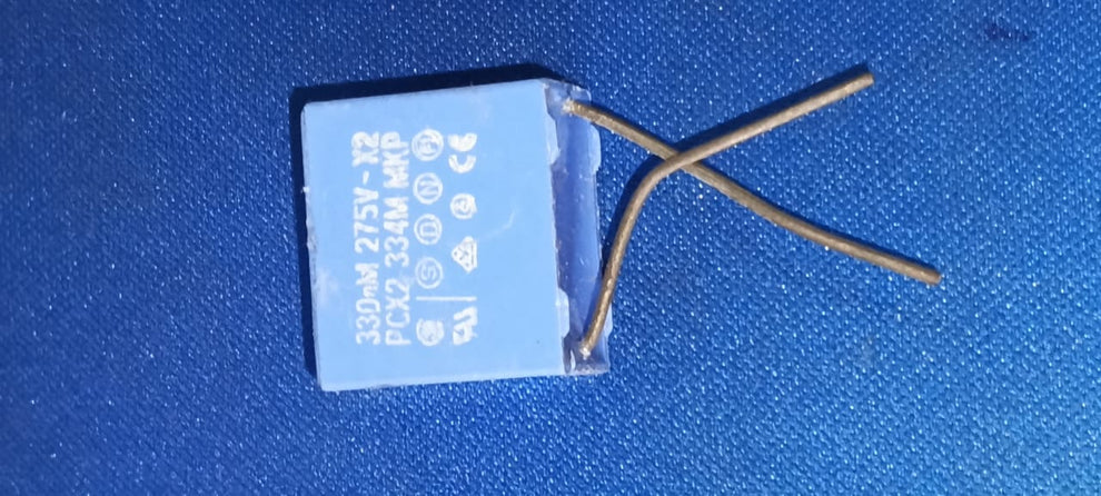 330nM 275VAC X2 BOX FILM CAPACITOR PCX2 334 MKP ETD11289 – EMERGING ...